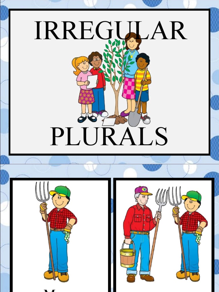 Irregular Plurals Grammar | PDF | General Fiction