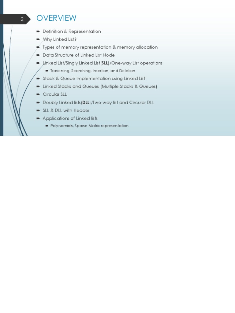 Dsa 3 Linked Lists Download Free Pdf Queue Abstract Data Type 6910