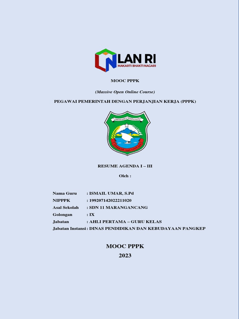 Jurnal Mooc PPPK | PDF