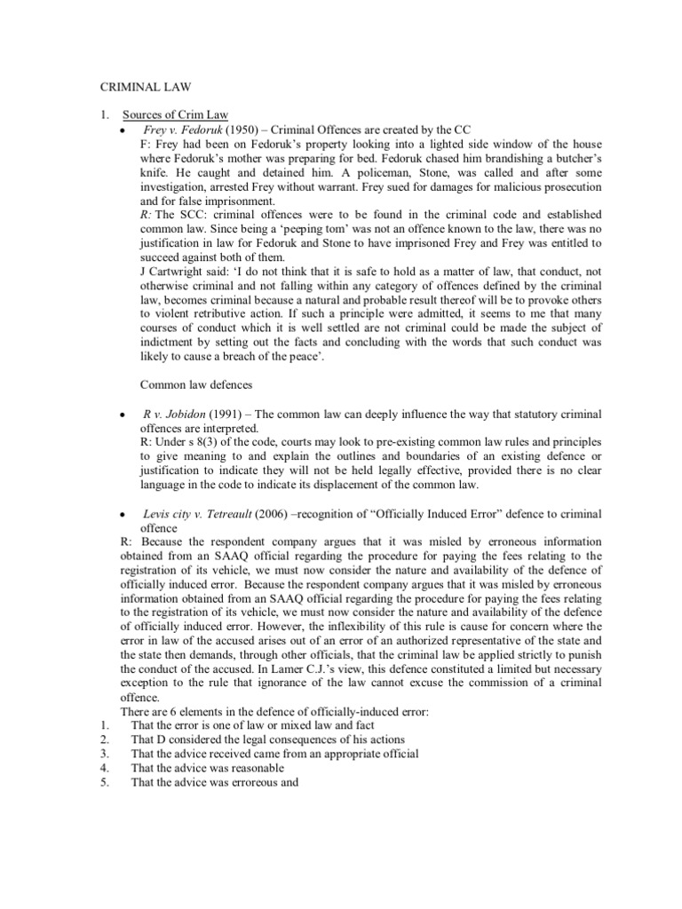 Criminal Law | PDF | Indictment | Crime & Violence