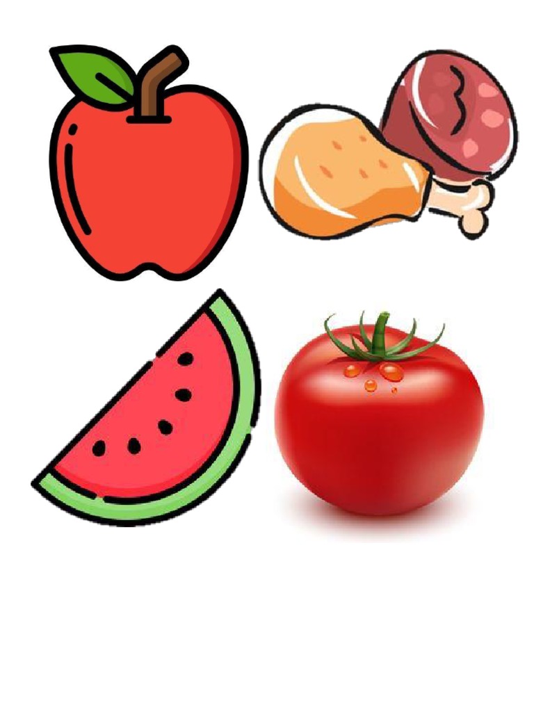 Frutas PARA RECORTAR | PDF