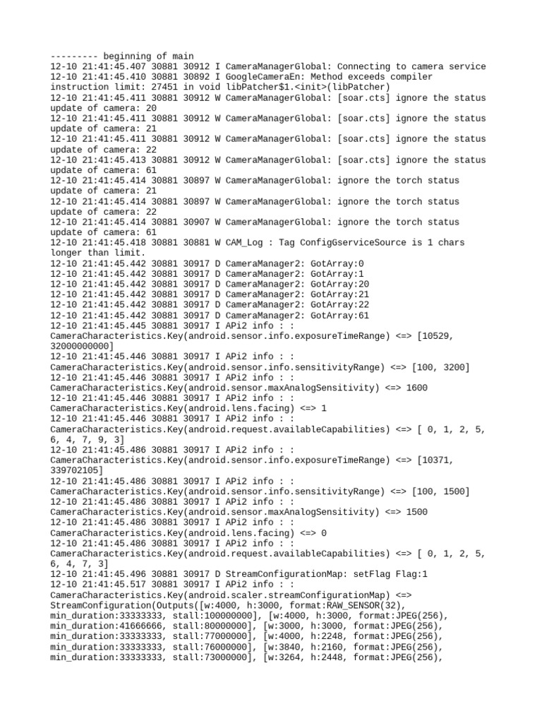 Log Cat 1670683304973 | PDF | Operating System Families | Computer Science