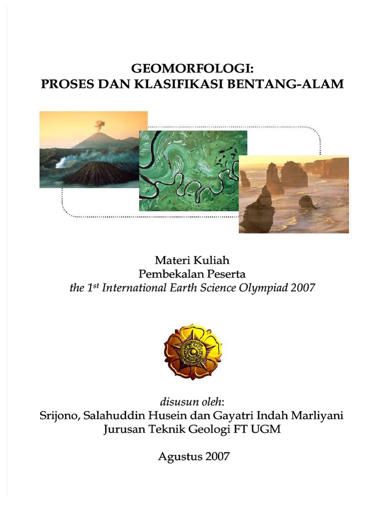 Geomorfologi UGM | PDF | Sains & Matematika