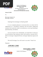 Request Letter For Sports Equipment | PDF | Ball Games | Competitive Games