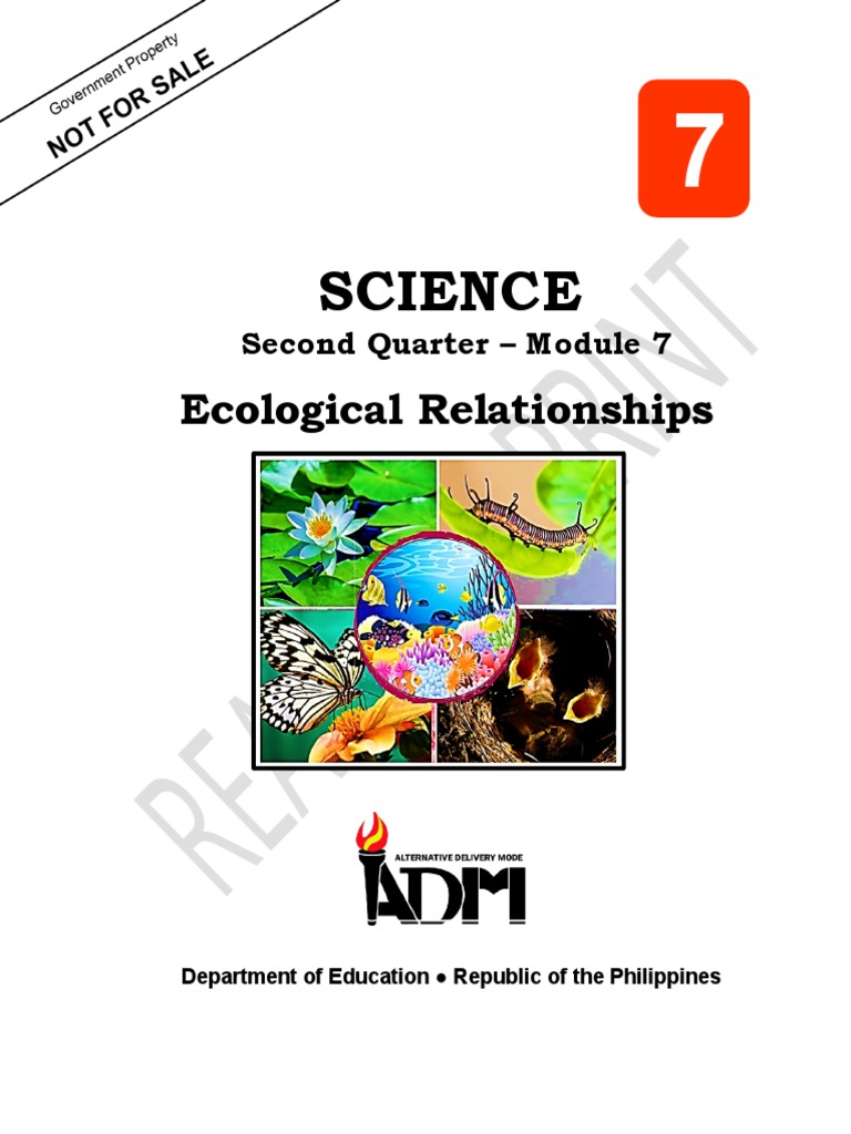 Science7 - Q2 - Mod7 - Ecological-Relationships - v5 Rev | PDF ...