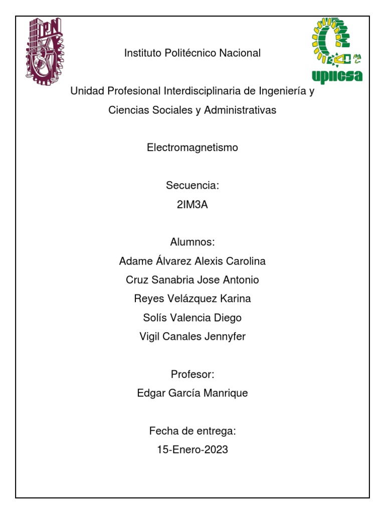 Electro 1 | PDF | Inductor | Campo magnético