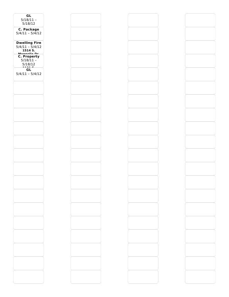 Label - File Tabs | PDF