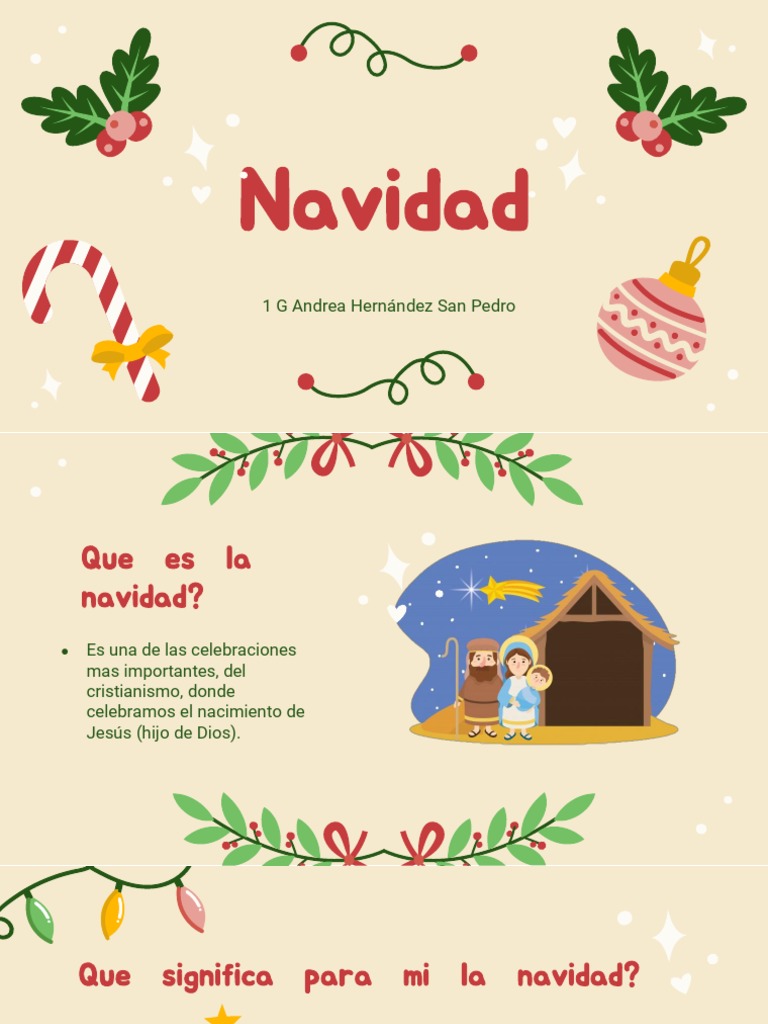 Presentacion de Power Point - Navidad - Andrea Hernández San Pedro 1G ...