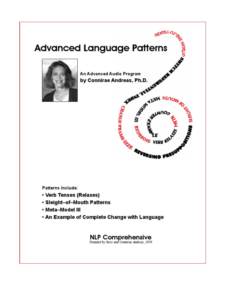 Advanced Language Patterns | PDF | Neuro Linguistic Programming | Verb