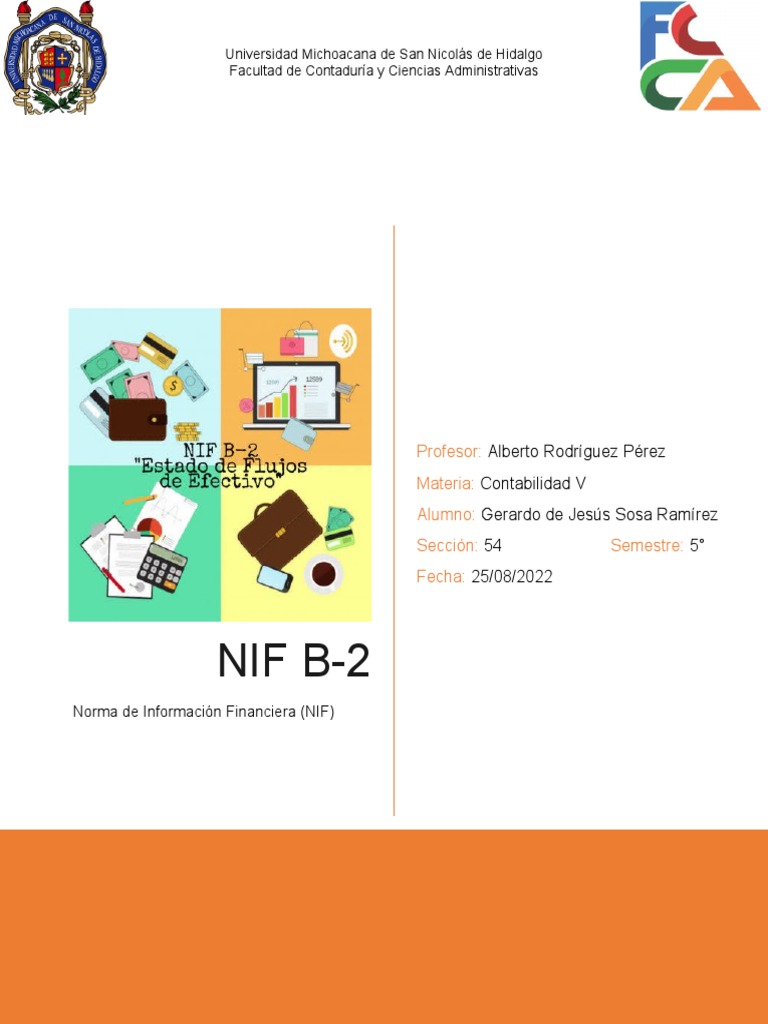 Resumen NIF B-2 | PDF | Inflación | normas internacionales de ...