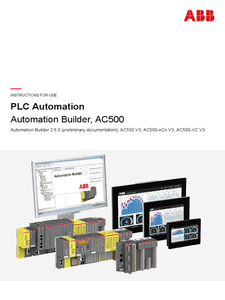 3ADR010583, 3, en - US, PLC - Automation - V3-Trang-1-100 (1) - 001 | PDF
