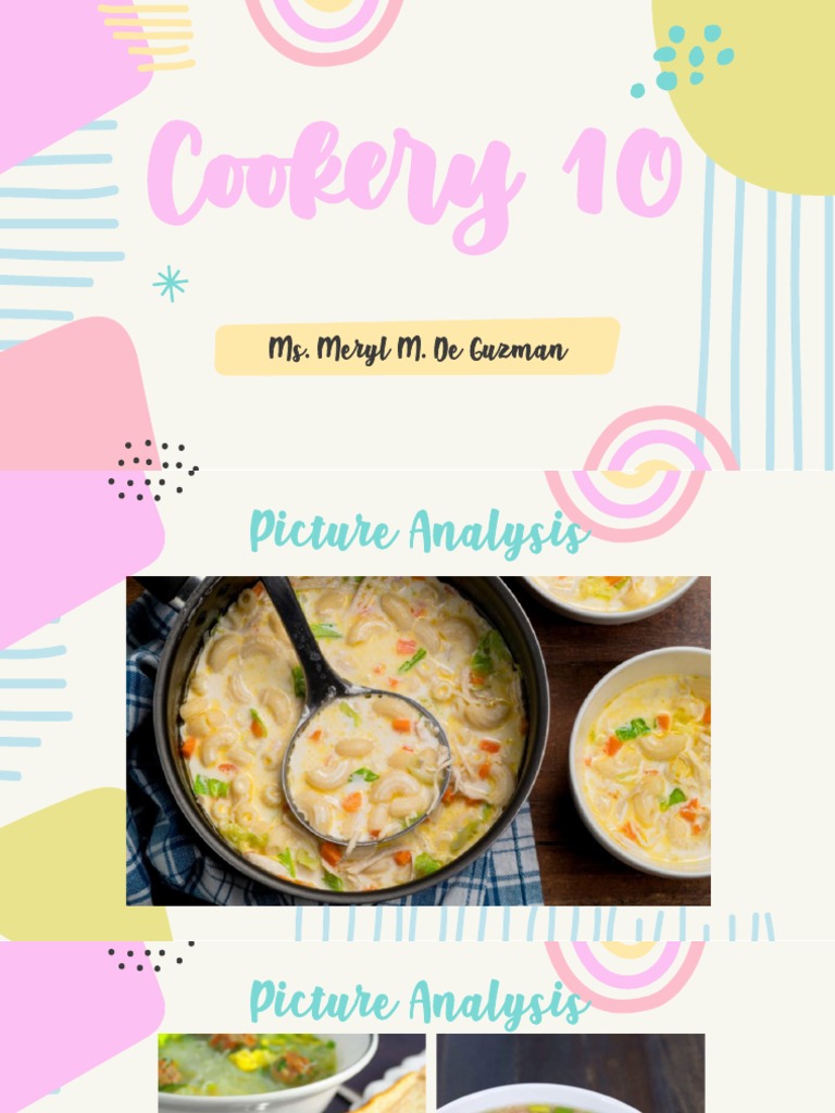 Week 2 Prepare Soup Required For Menu Items | PDF | Soup | Food Ingredients