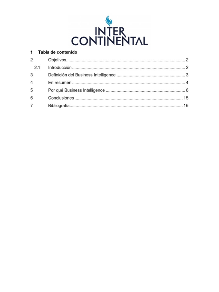 Documento de Apoyo - Fundamentos Del Business Intelligence | PDF ...