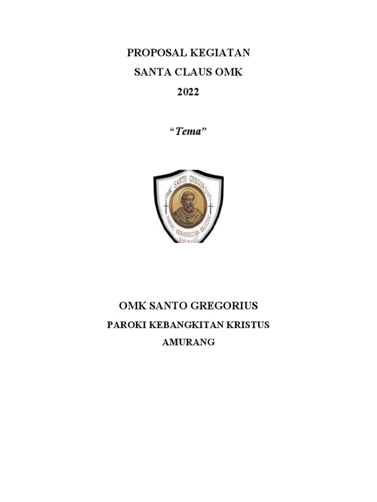 Proposal Santa Claus OMK | PDF