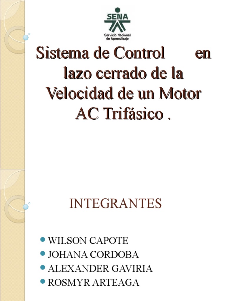 Motor Trifasico Analogo Con PLC | PDF | Scada | Controlador lógico programable