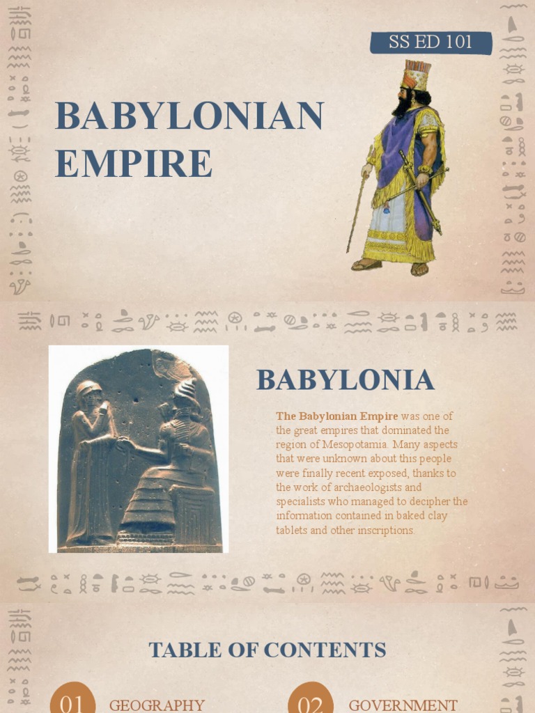 Babylonian Empire | PDF | Babylon | Mesopotamia
