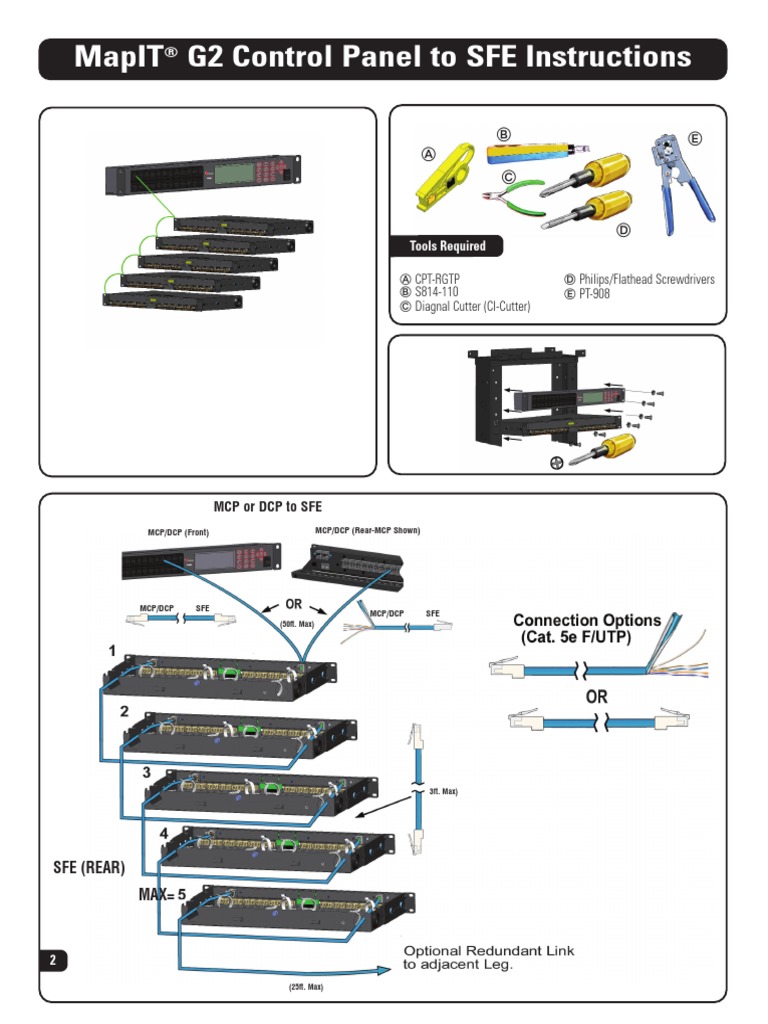 Mapit Mapit g2 Control Panel To Sfe II | PDF | Manufactured Goods ...