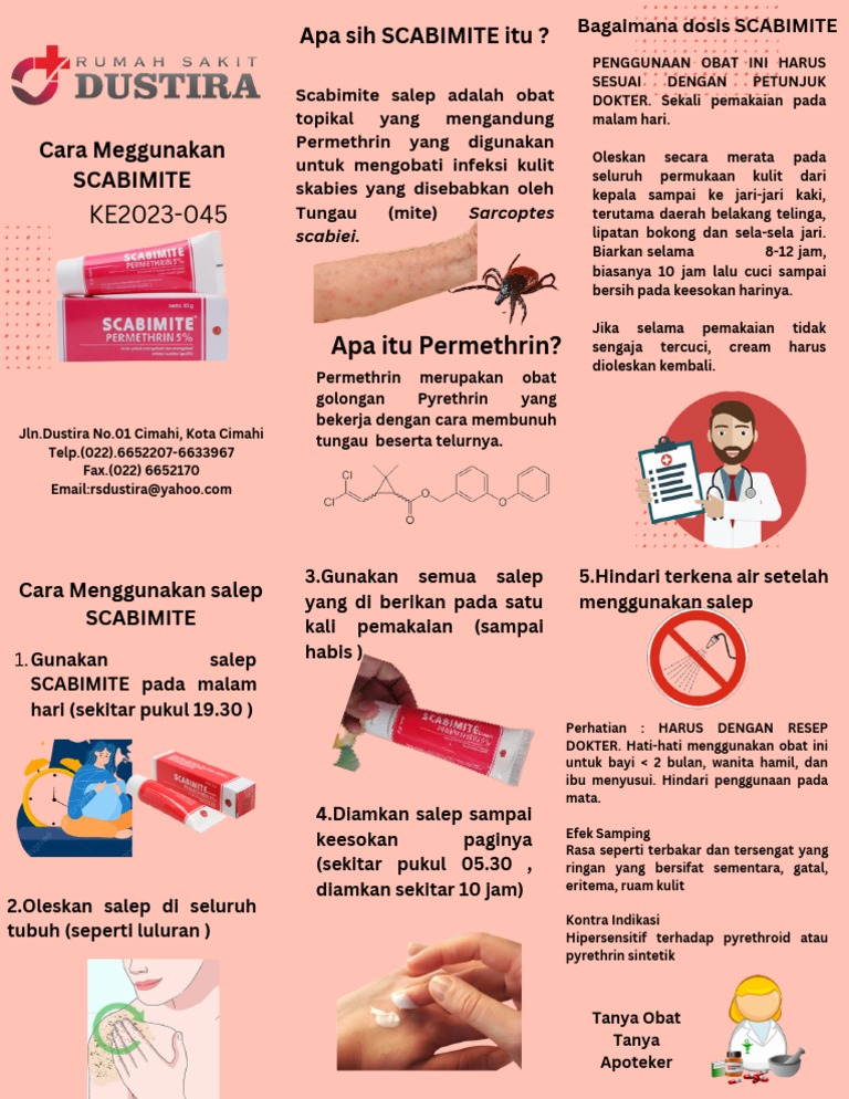 Ke2023-045 Cara Menggunakan Scabimite | PDF