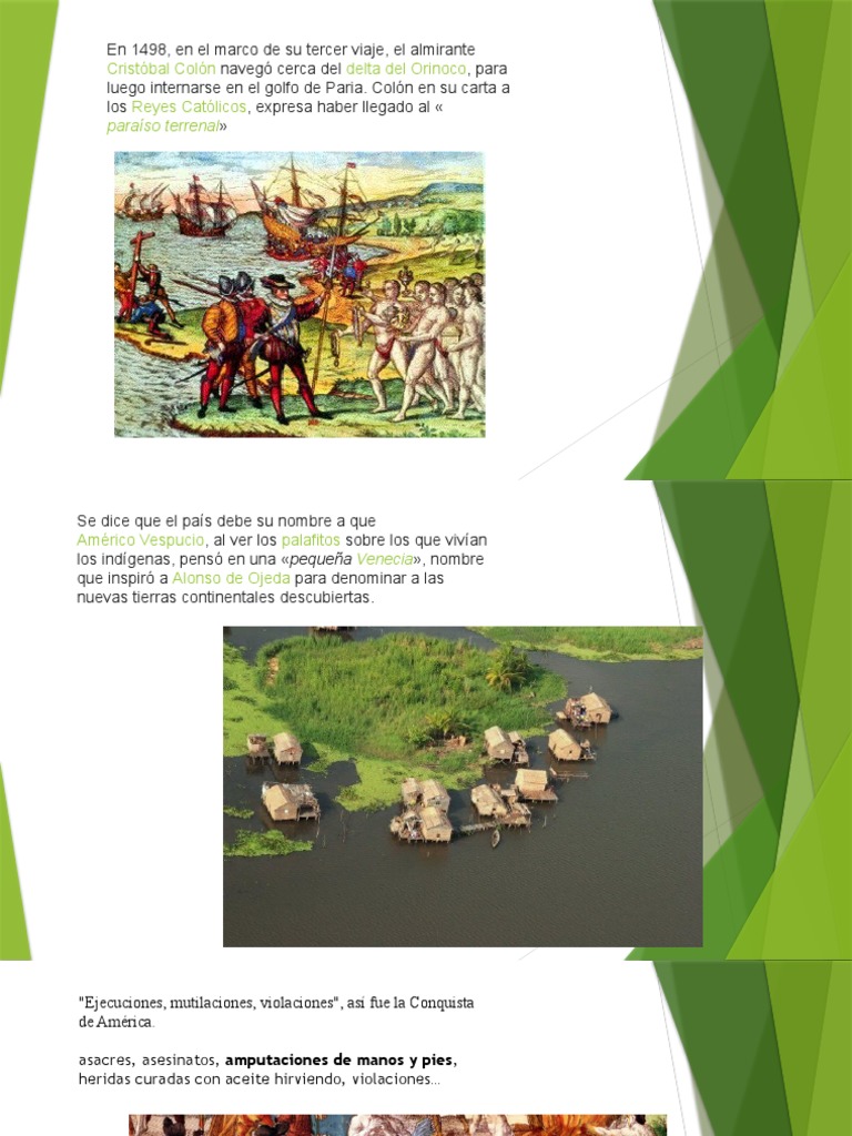 exposicion historia de Venezuela. | PDF
