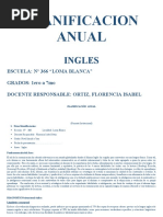 Plan de Estudio Ingles Primaria 1 A 5 To Grado | PDF | Idioma en Inglés ...