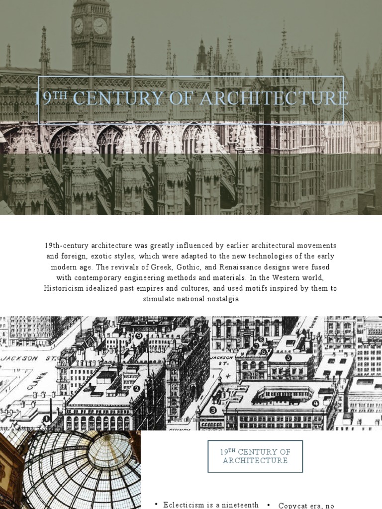 19th Century Architectural Eclecticism | PDF | Design | Style