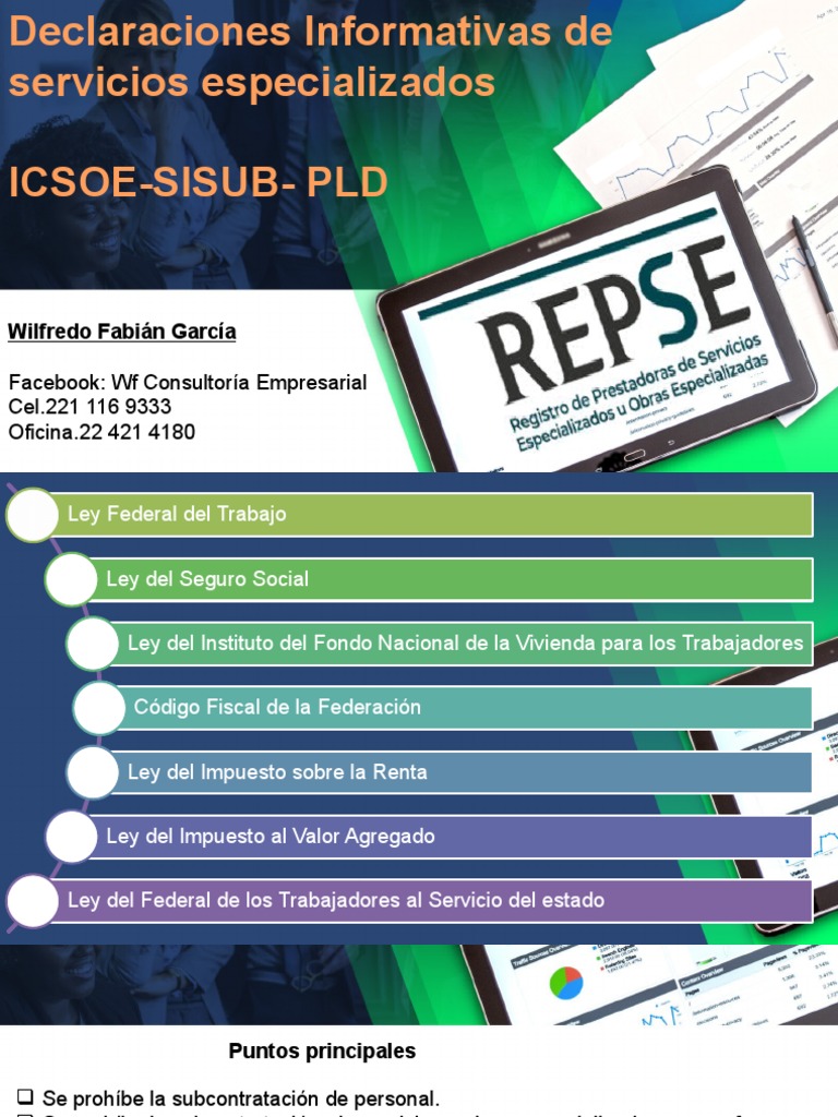 Informativas Repse | PDF | Outsourcing | Caso de ley