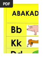 Abakada Flashcards for Letter Recognition | PDF | Language Arts ...
