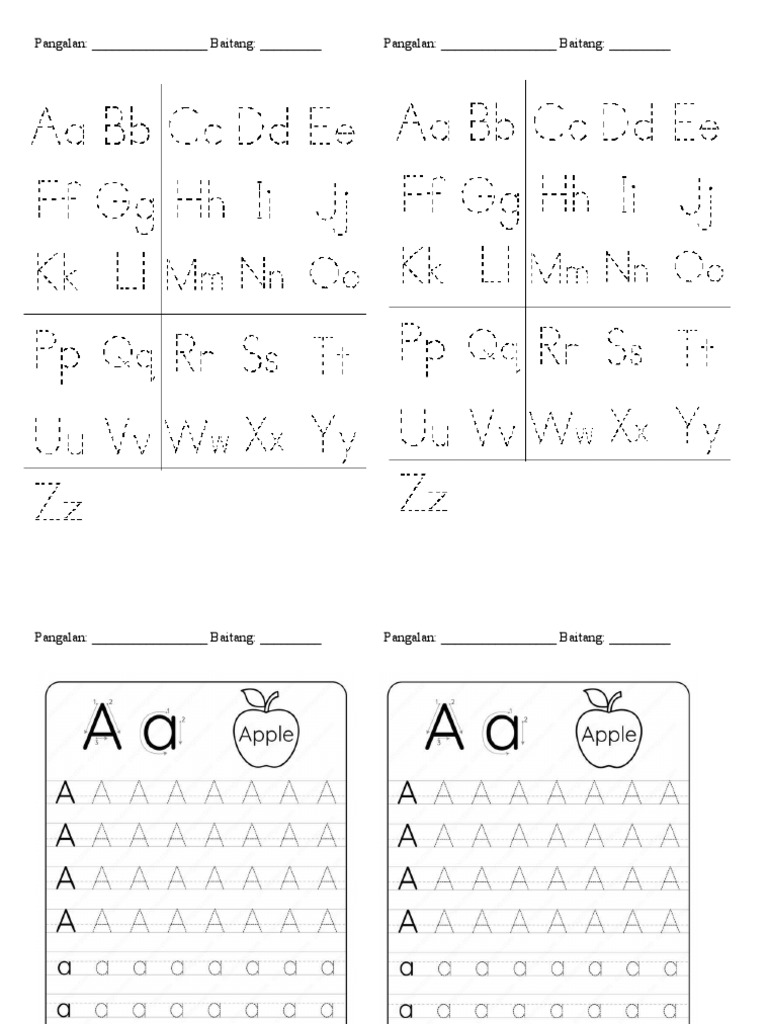 Dotted Letters | PDF