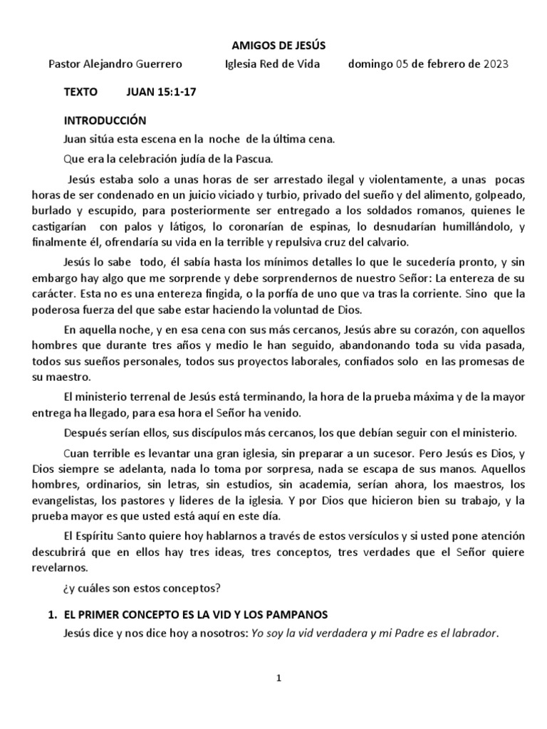 Amigos De Jesús Pdf Jesús Cristo Título