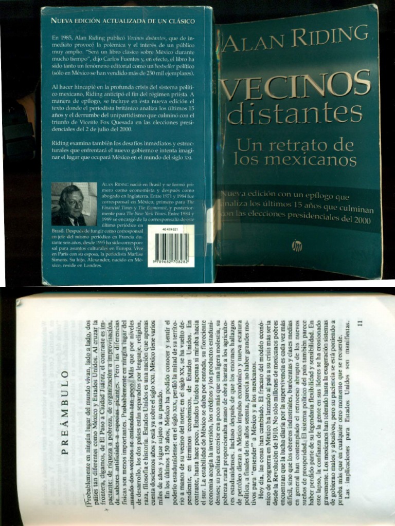 Alan Riding - Un Retrato de Los Mexicanos | PDF