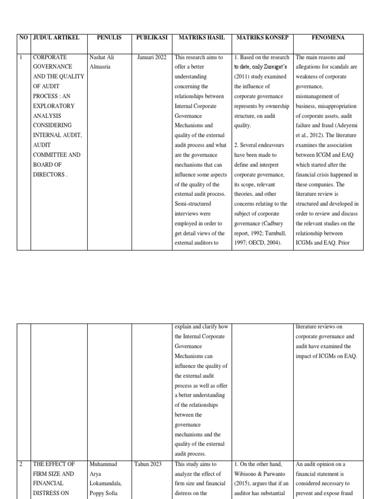 Elvi Annisa Putri Lubis - Akp 6B - Matriks Nasional Dan Internasional | PDF | Auditor's Report ...