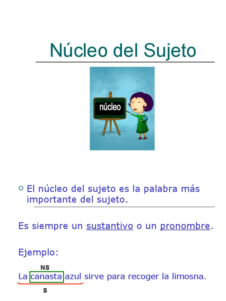 Nucleo Sujeto y Predicadp | PDF