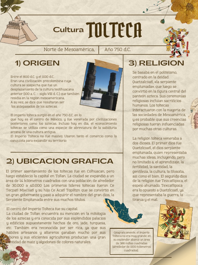Cultura Tolteca | PDF | Mesoamérica