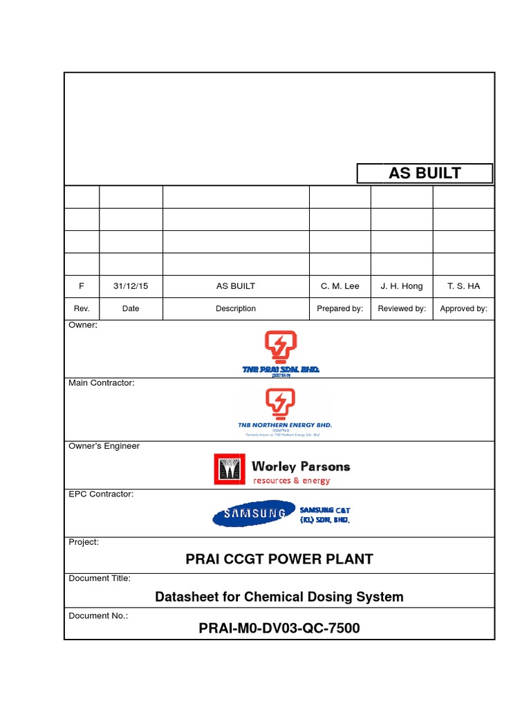 2.4.5.PRAI-M0-DV03-QC-7500 - Data Sheet For Chemical Dosing System ...