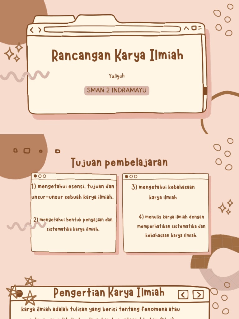 Rancangan Karya Ilmiah sebelas | PDF