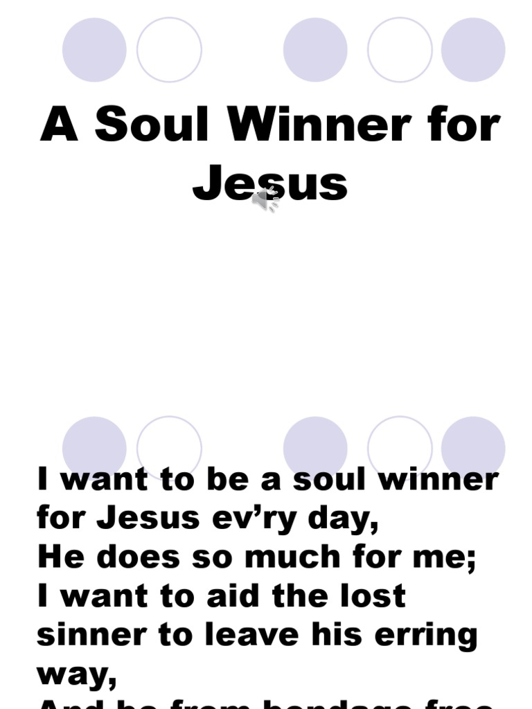 A Soul Winner For Jesus | PDF