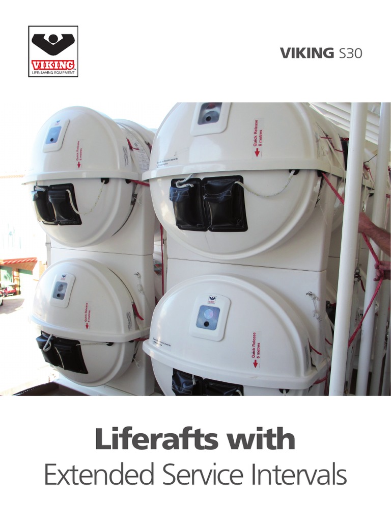 VIKING S30 Liferaft Overview and Service | PDF
