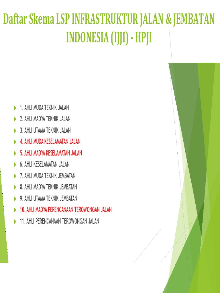 Panduan Pendaftaran SKK Hpji - LSP Infrastruktur Jalan Jembatan Indonesia (Ijji) | PDF