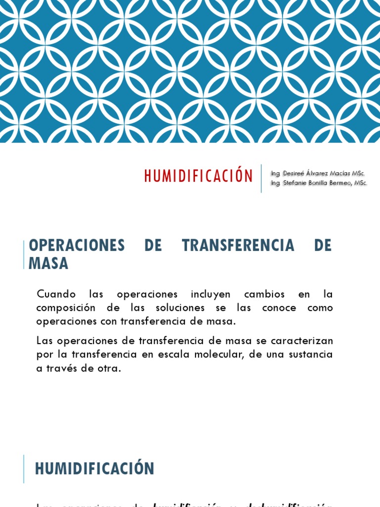 HUMIDIFICACIÓN | PDF | Humedad | Vapor de agua