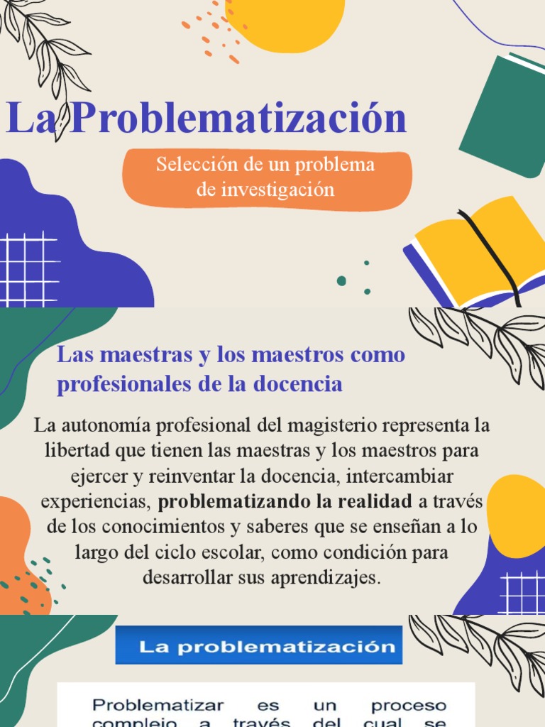 Problematización | PDF