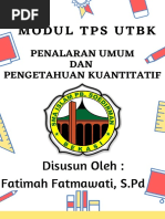 List Materi Utbk 2025 | PDF