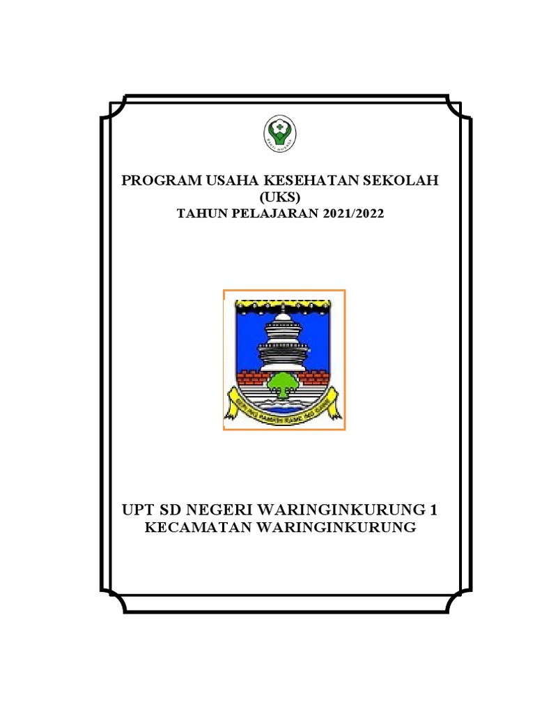 Contoh Program UKS UPTD SDN 3 Malati | PDF