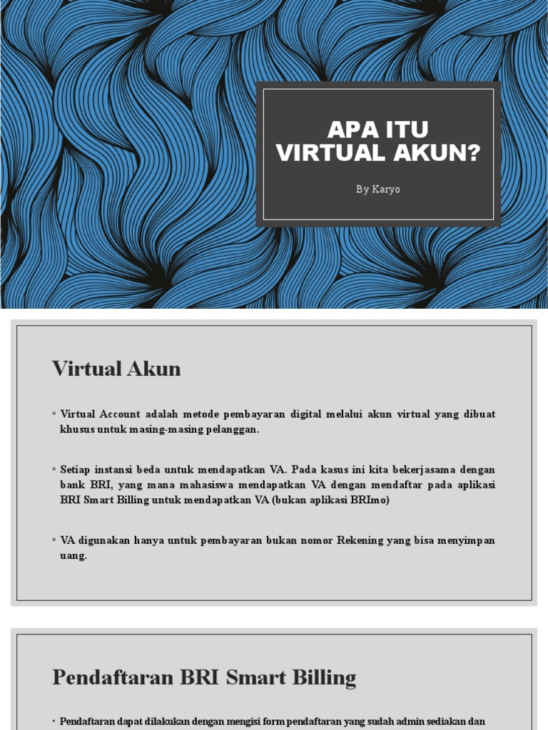 Apa Itu Virtual Akun | PDF