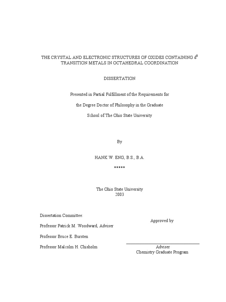 Osu 1070570079 | PDF | Crystal Structure | X Ray Crystallography