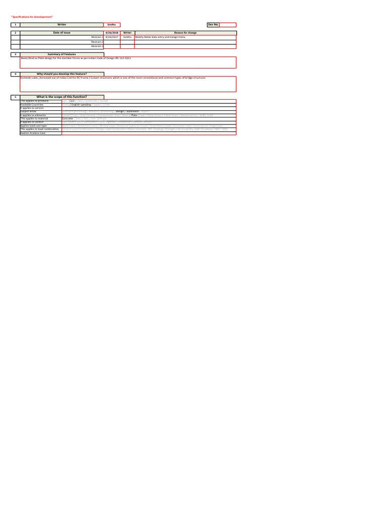 Plate Beam (1D), Plate Column (1D) Design - IRC - Specification | PDF ...