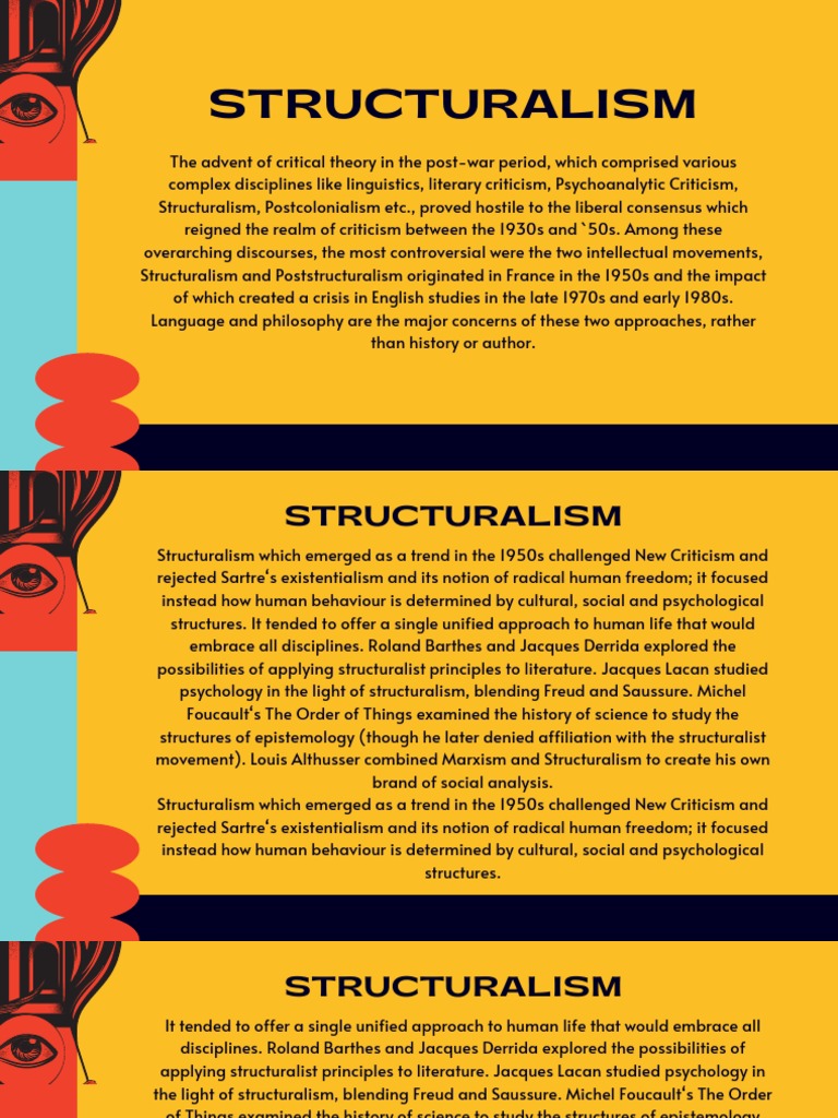 Structuralism | PDF | Postmodernism | Cognition