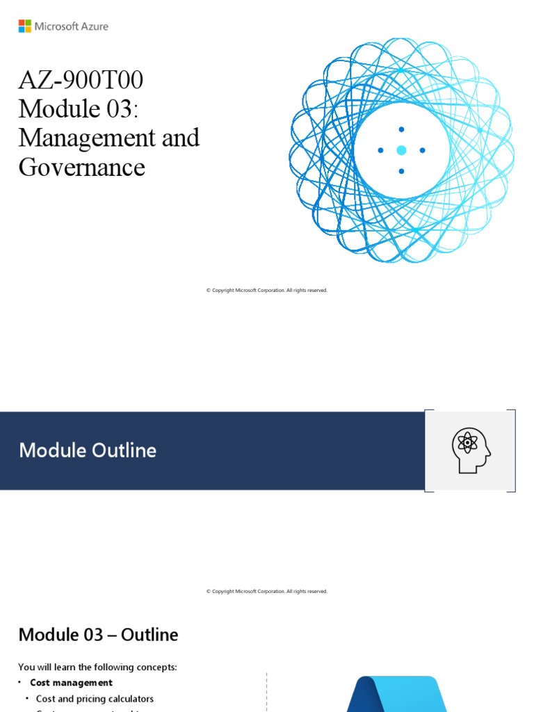 Az 900t00a Enu Powerpoint 03 | PDF | Microsoft Azure | Cloud Computing
