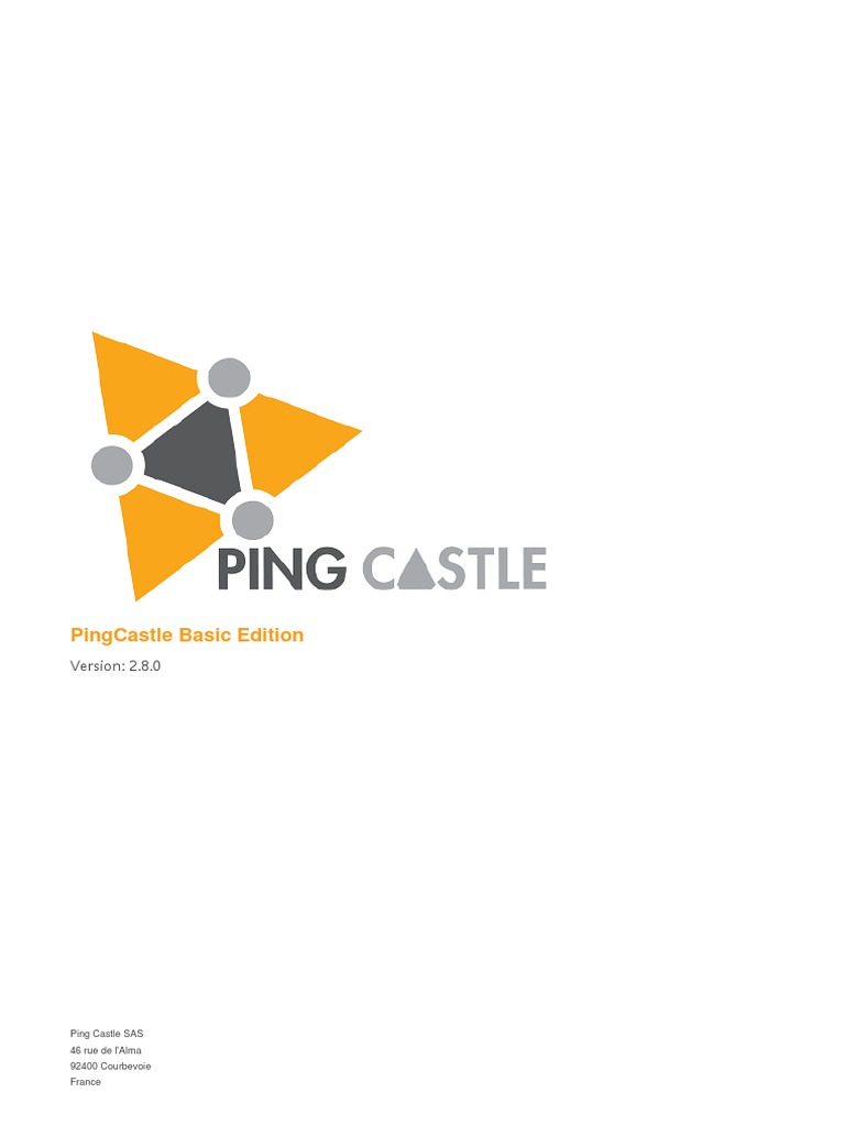 PingCastle v2.9.0 | PDF | Microsoft Windows | Public Key Cryptography