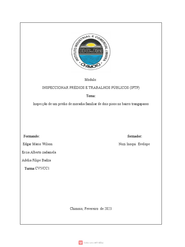 Expeccc de Prédio Noz | PDF