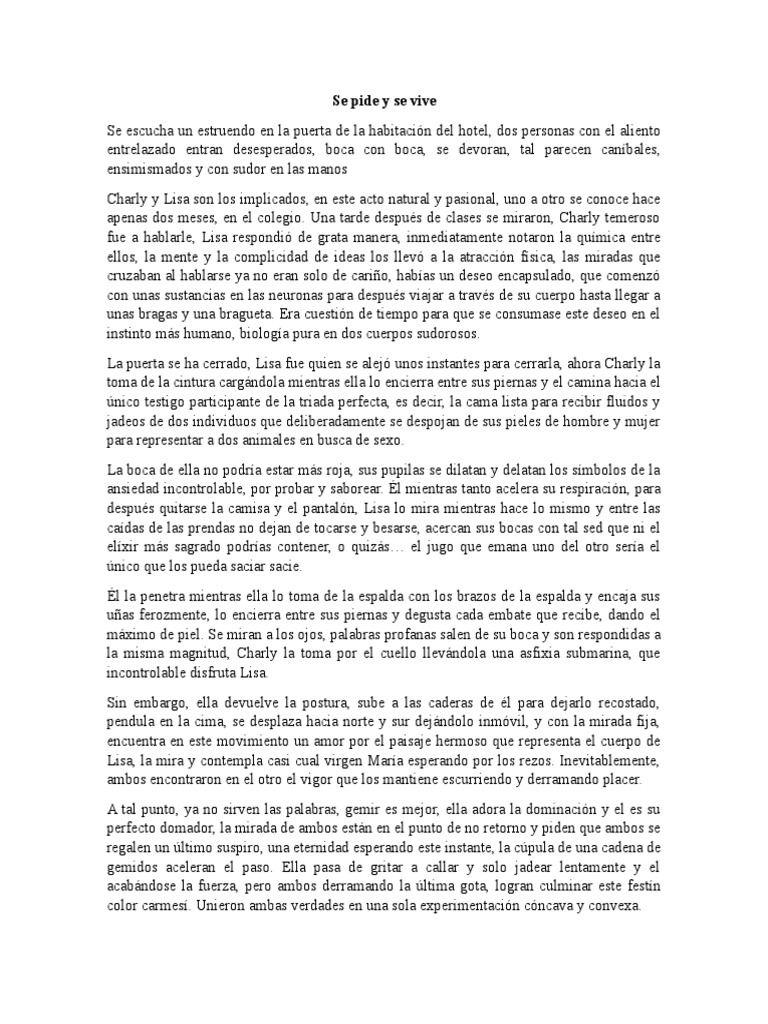 Escena Erótica | PDF